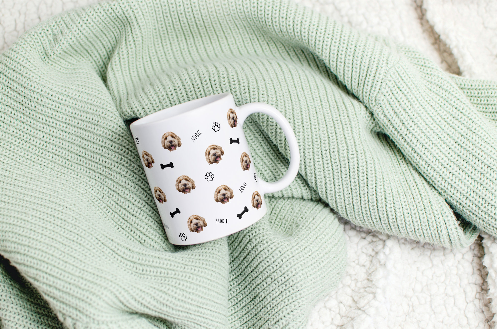 Custom Dog Mug Gift, Custom Dog Gift, Custom Dog Photo Mug ...