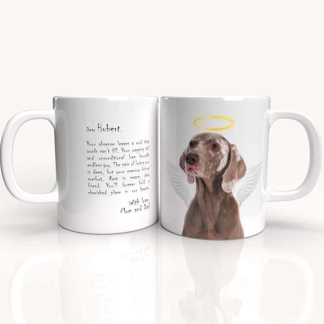 Custom Pet Memorial Gift, Pet Memorial Mug Custom, Personalized Pet ...