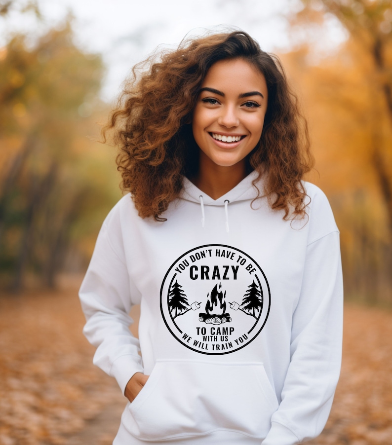 Crazy Camping Friends Sweatshirt,camper Sweatshirt,hoodie to Wear at ...