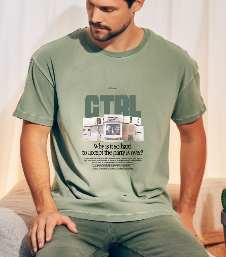 CTRL Tshirt,sza CTRL T-shirt,hip Hop Shirt,why Can't You Accept the ...