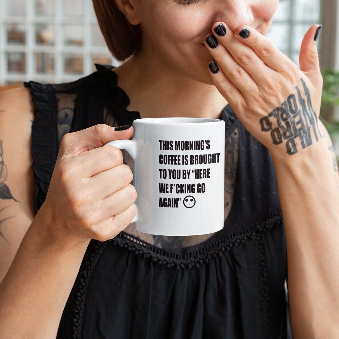 Curse Word Mug Co-worker Office Sassy Gift Funny Work Bestie Mug Funny ...