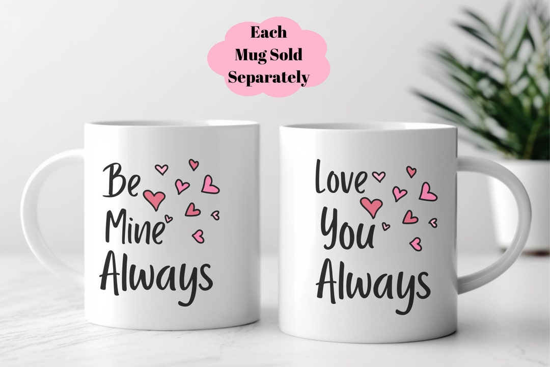 Custom I Love You Mug, Love Mug, Couples Coffee Mug, His and Her Mug ...