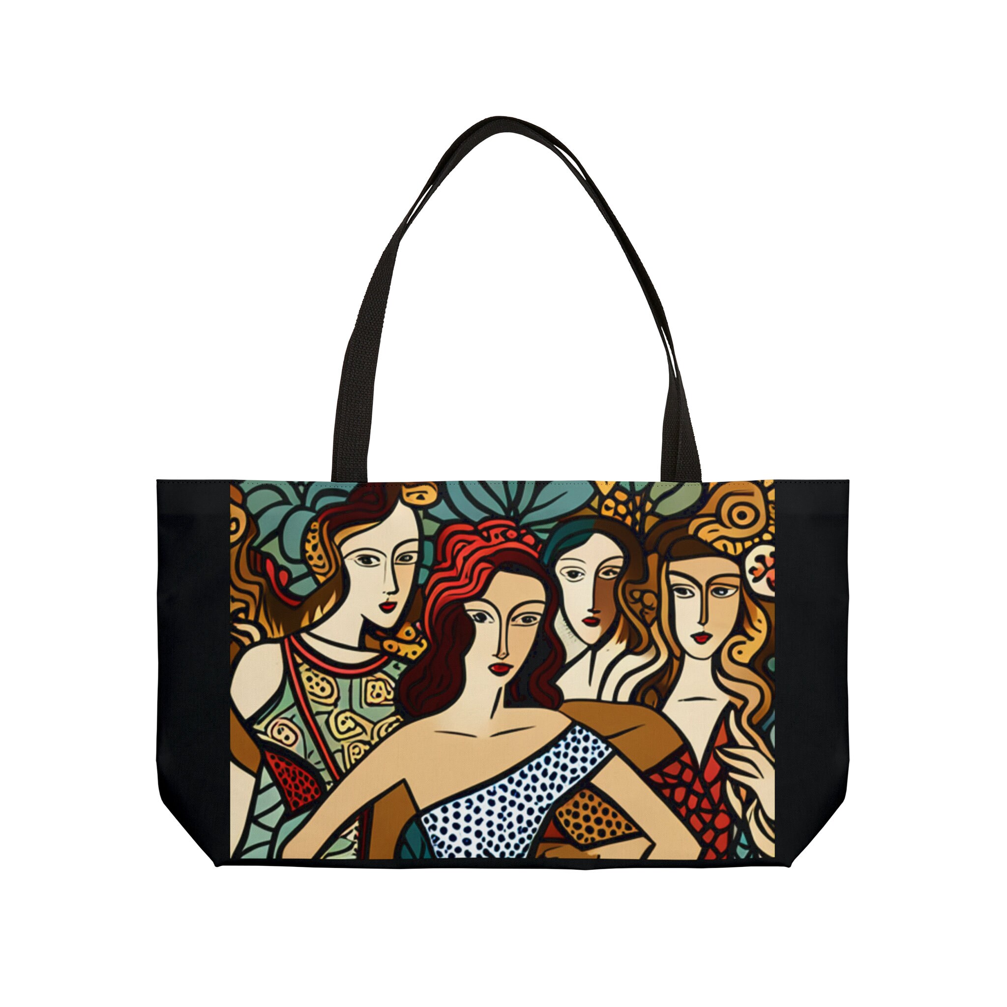 Picasso and Cheetah Weekender Travel Tote Bag - Etsy