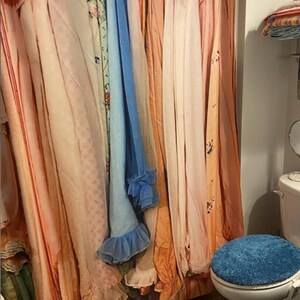 Vintage Vogue Shower Curtain Boho Bathroom Decor Glamorous Bathroom ...