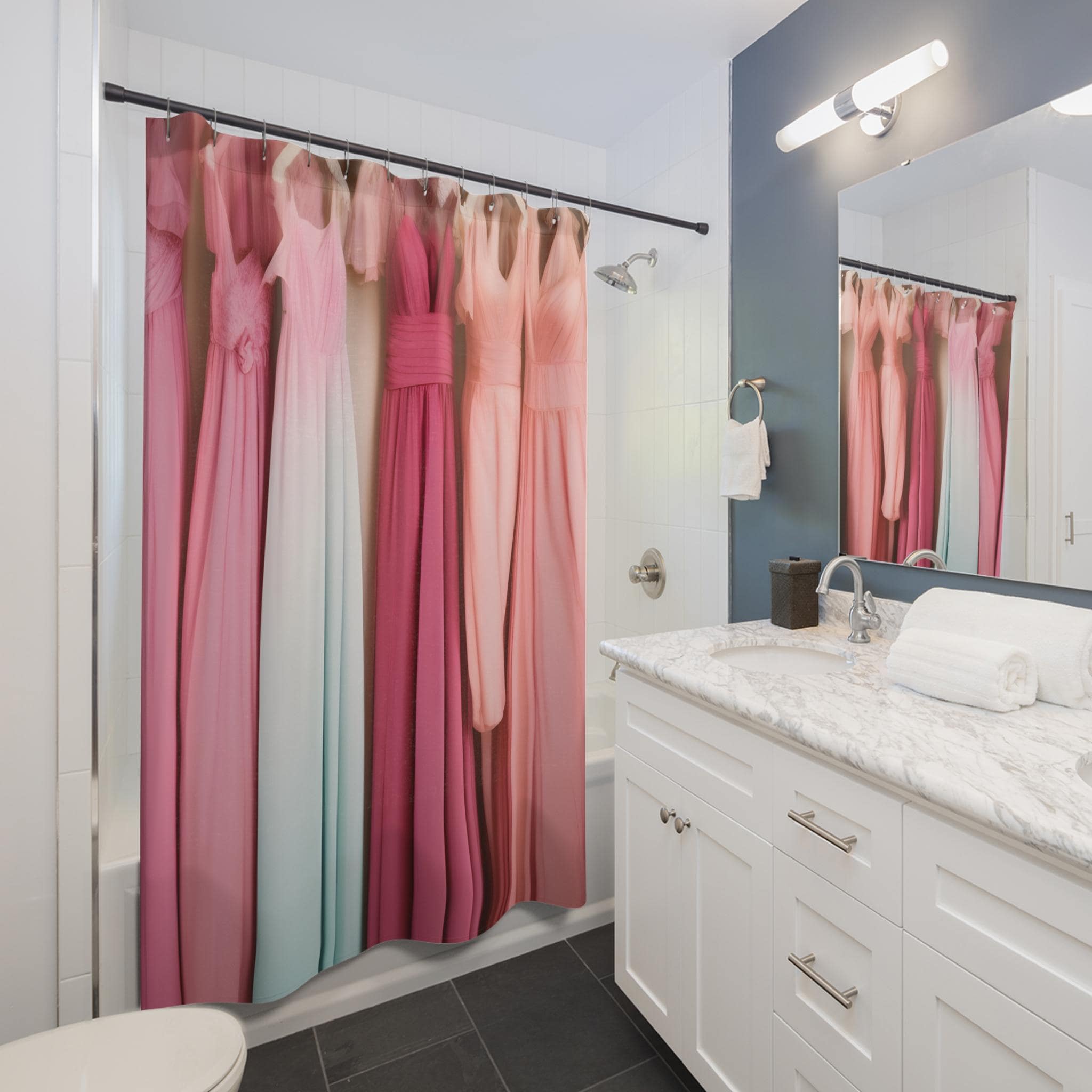 Elegant Shower Curtain, Vogue Dream, Fashion Bathroom Decor, Gift for ...