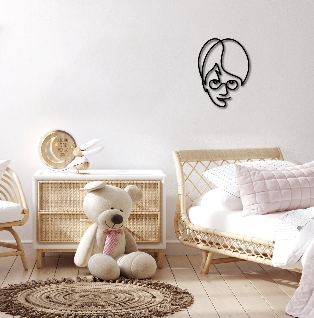 Magic Wizard Character Metal Wall Art, Hogwart Characters,magical ...