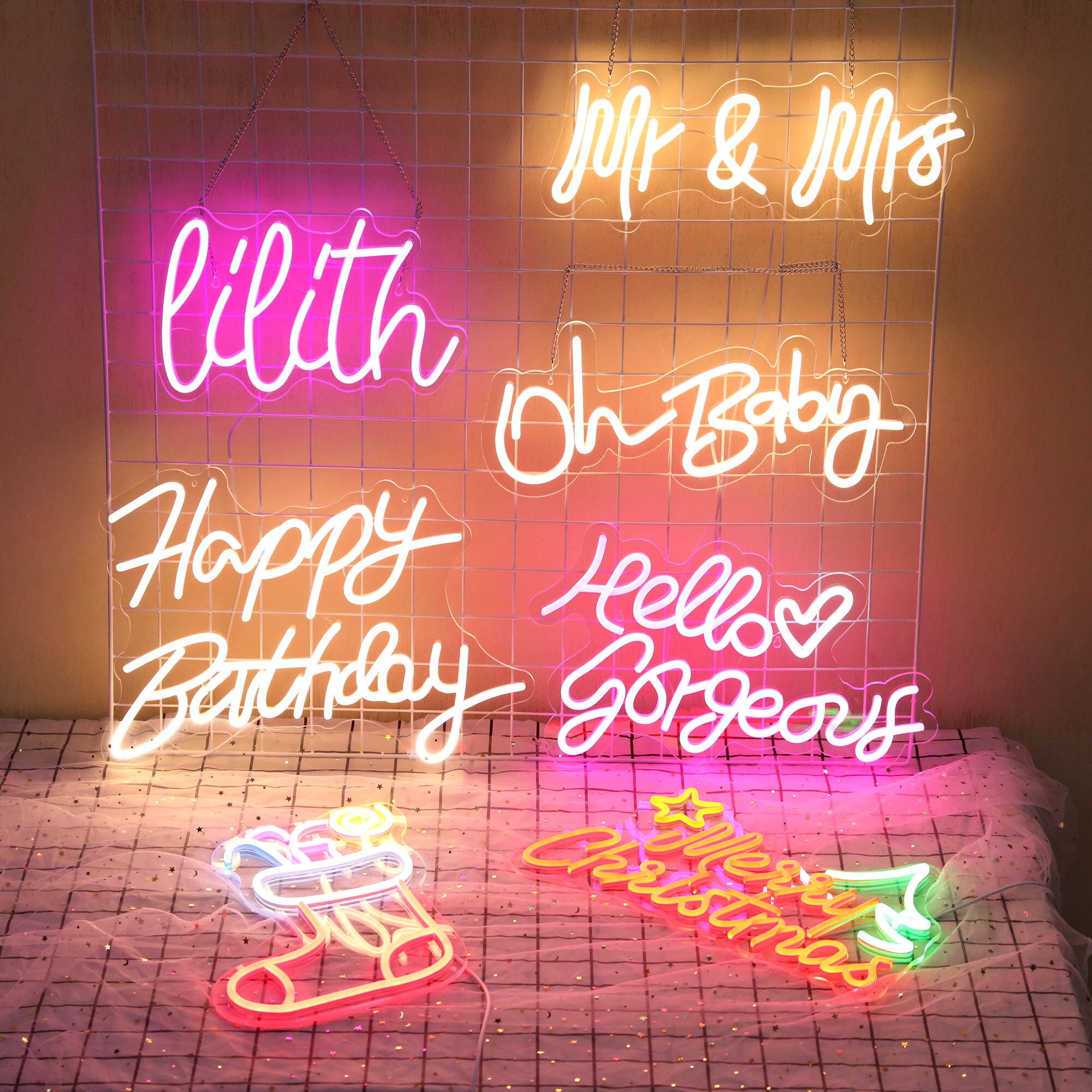 Custom Neon Sign, LED Neon Light Sign, Neon Sign Bar, Handmade Neon ...