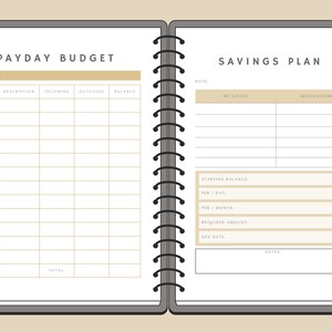 Printable Finance Tracker Yearly Overview | Monthly Buget Planner ...