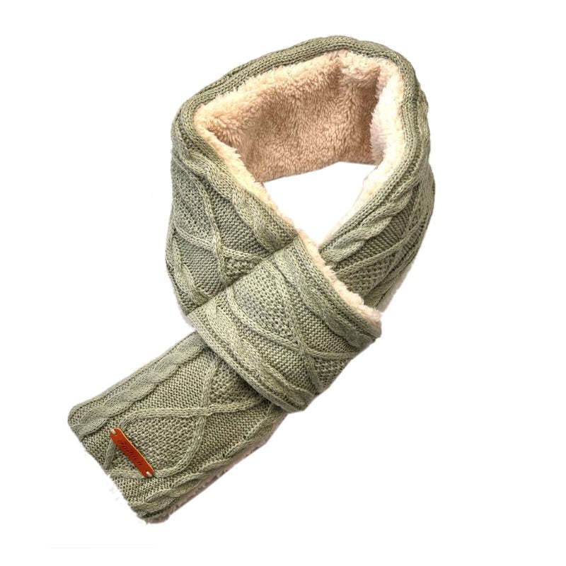 Heated Scarf USB Rechargeable Heated Scarf Knit Warm Scarfs for Pain ...