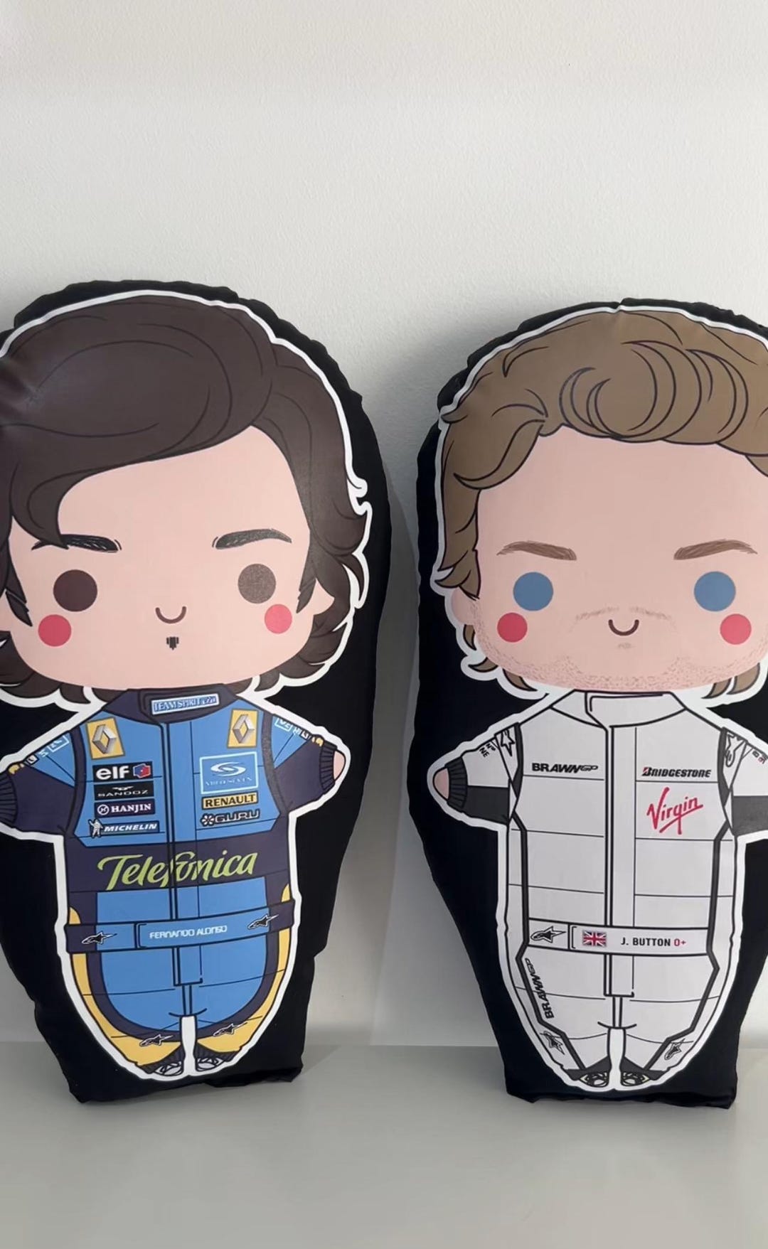 F1 - Racing Legends - Pillow / Plushies - Etsy