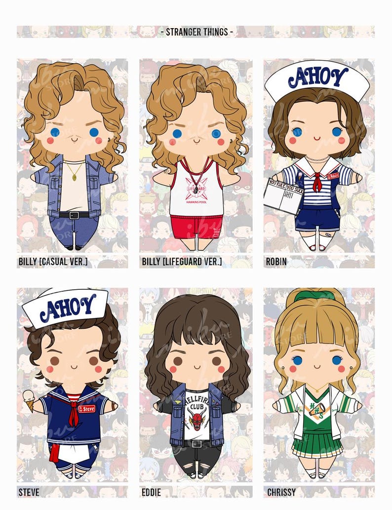 Stranger Things - Pillow / Plushies - Etsy