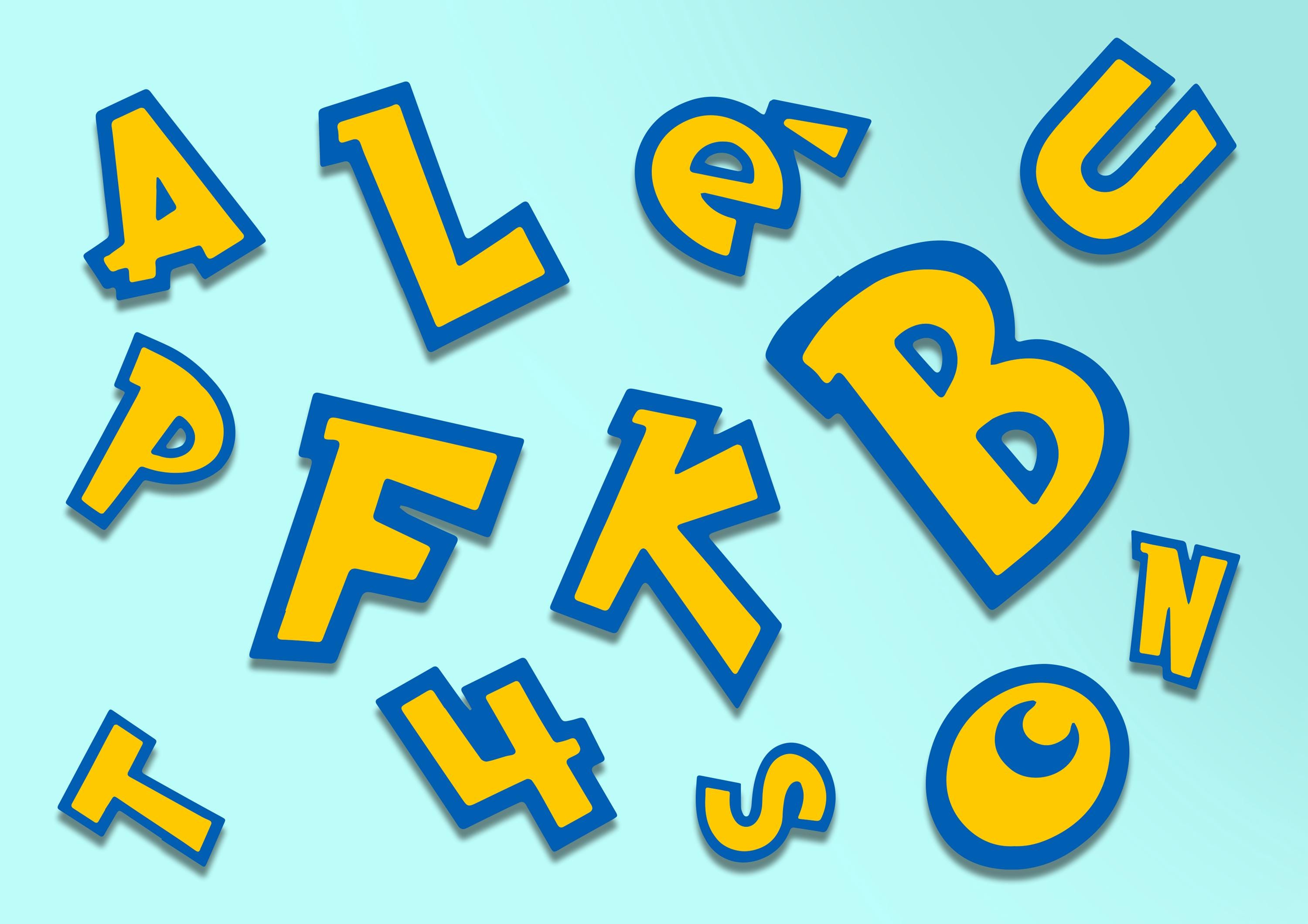 INSTANT DOWNLOAD Pokémon Letters Alphabet Font | A-Z Custom Name | High ...