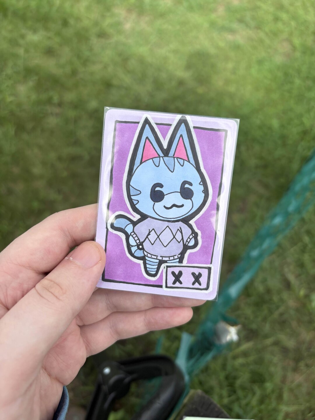 Animal Crossing Lolly Hand-drawn Magic: the Gathering Token | Custom ...