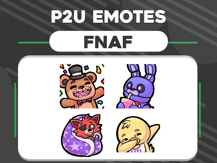 Five Nights at Freddys Emotes! - Etsy