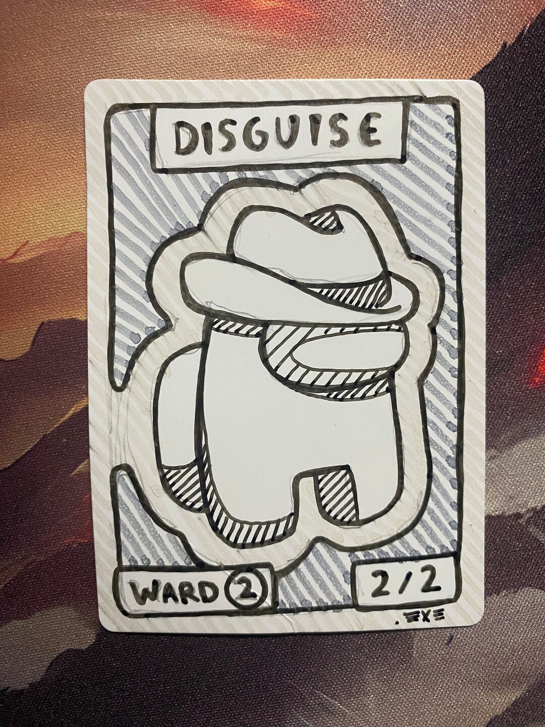 Sus Disguise Disguise Token for Magic the Gathering Hand-drawn MTG - Etsy