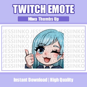 Jujutsu Kaisen Miwa Emote Pack - Etsy