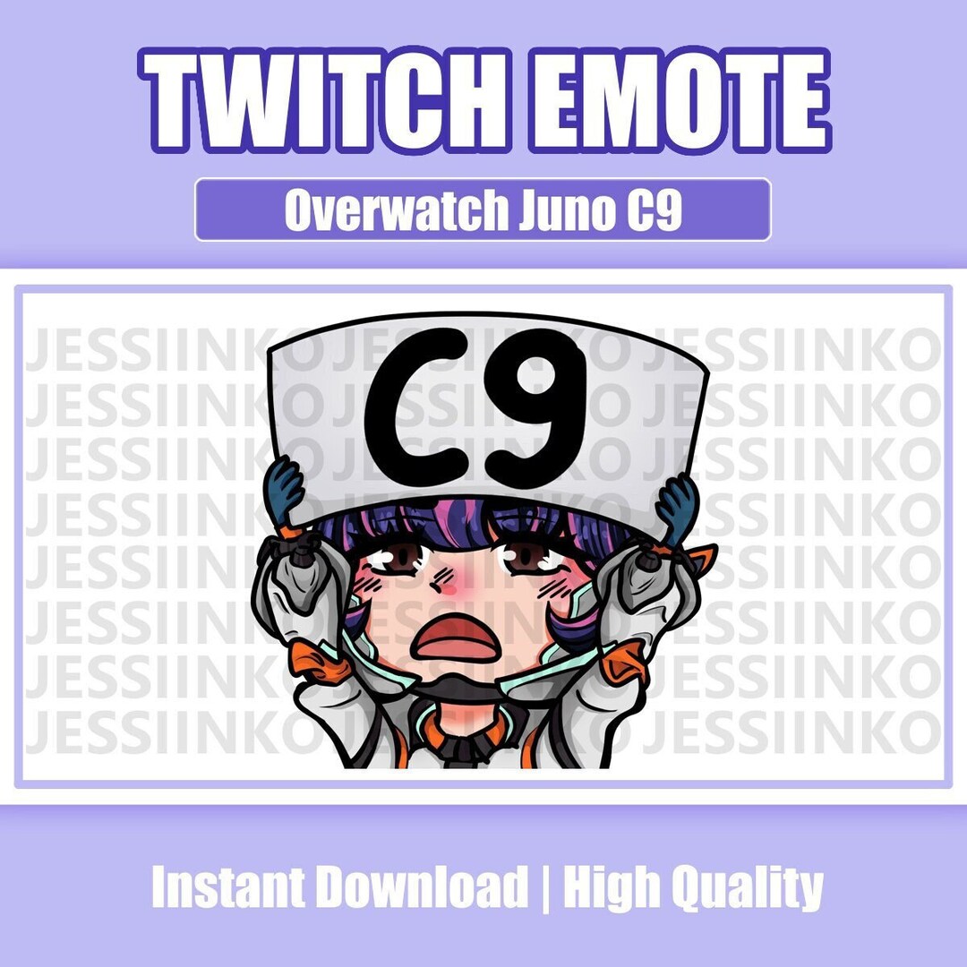 Overwatch Juno C9 Emote - Etsy