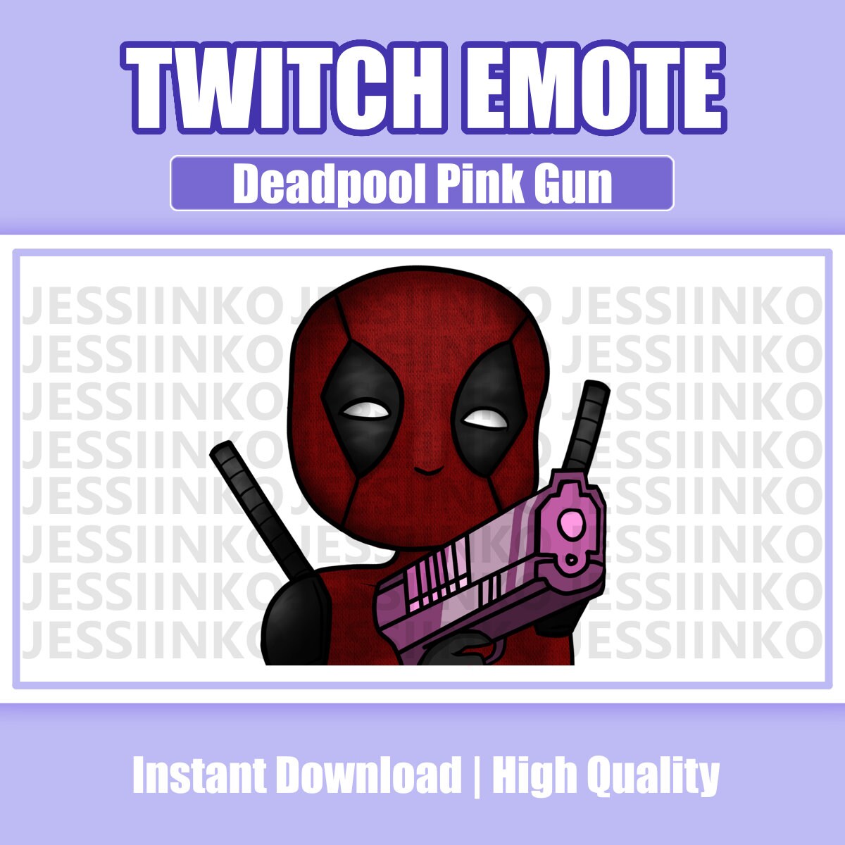 Deadpool Big Emote Pack - Etsy