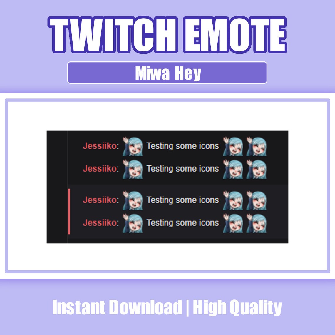 Jujutsu Kaisen Miwa Emote Pack - Etsy