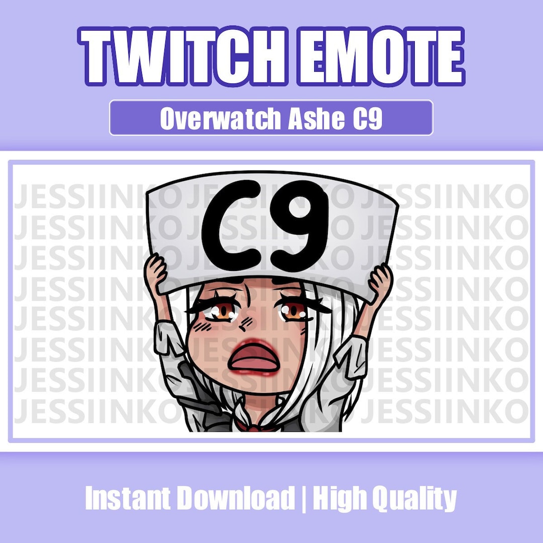 Overwatch Ashe C9 Emote - Etsy