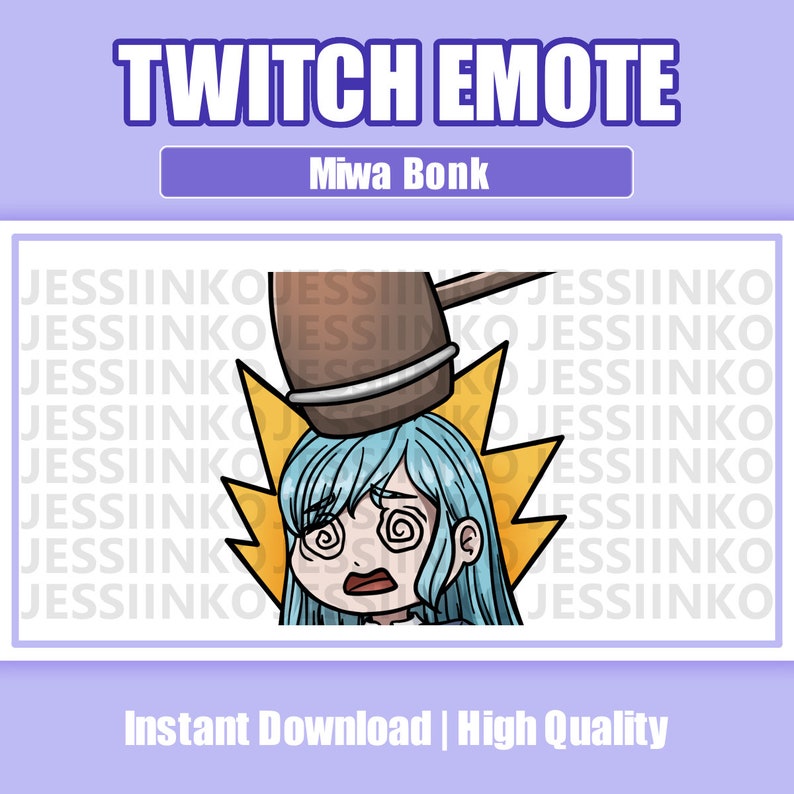 Jujutsu Kaisen Miwa Emote Pack - Etsy