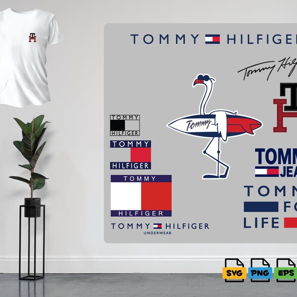 Tommy Hilfiger Svg Etsy
