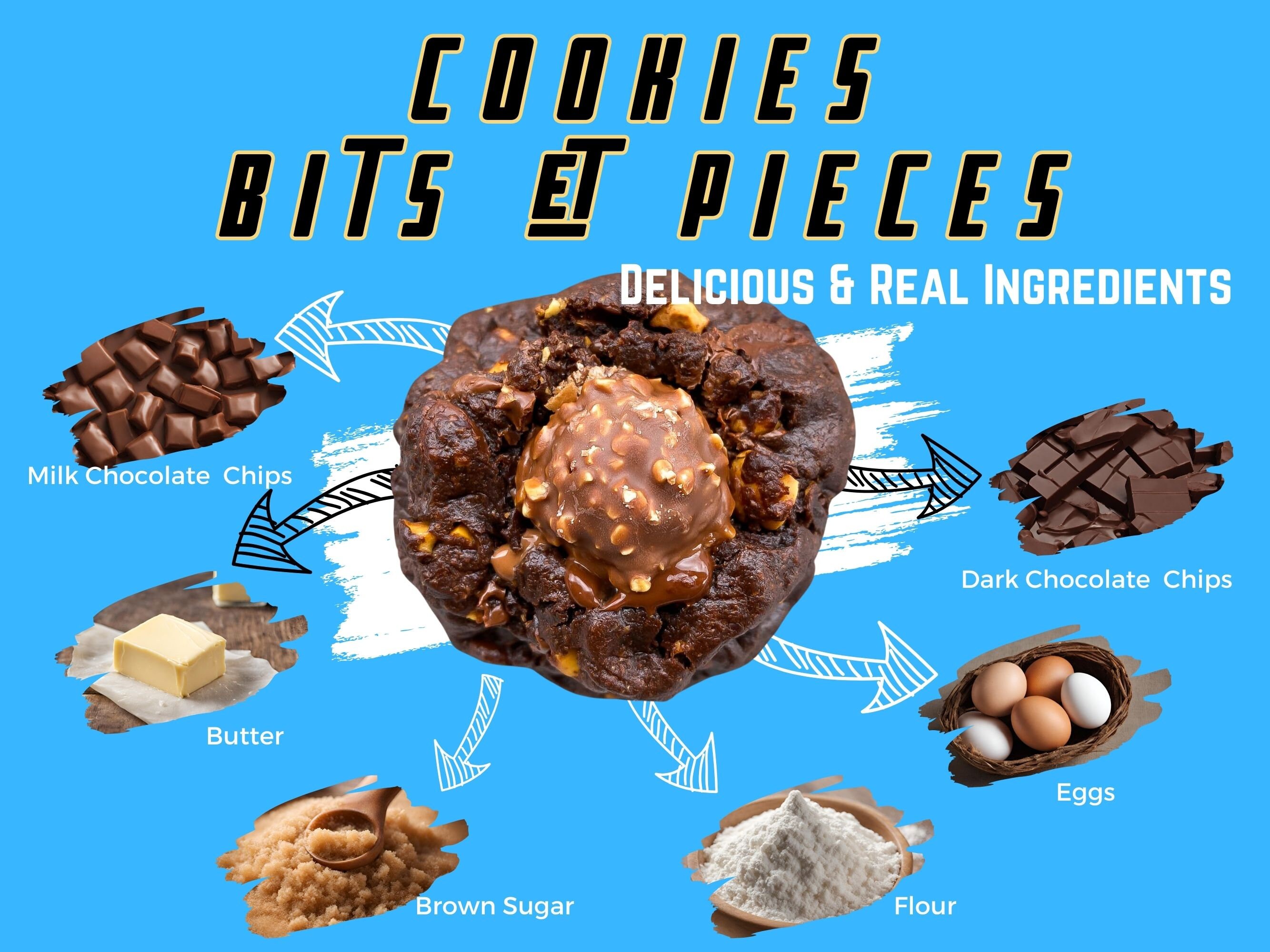 Best Sellers Cookie Recipe Bundle, Gourmet Stuffed Cookies, Bakery ...