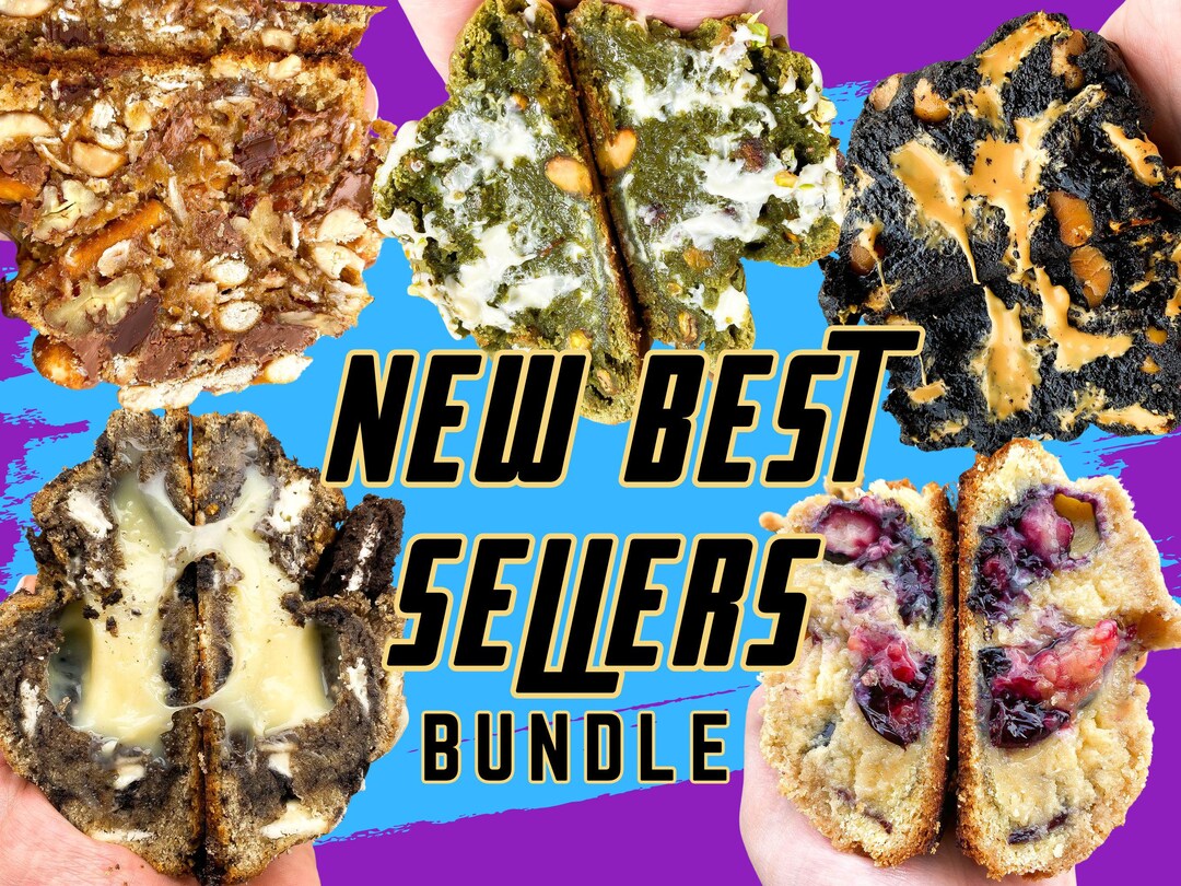 NEW Best Sellers Cookie Recipe Bundle, Gourmet Stuffed Cookies, Bakery ...