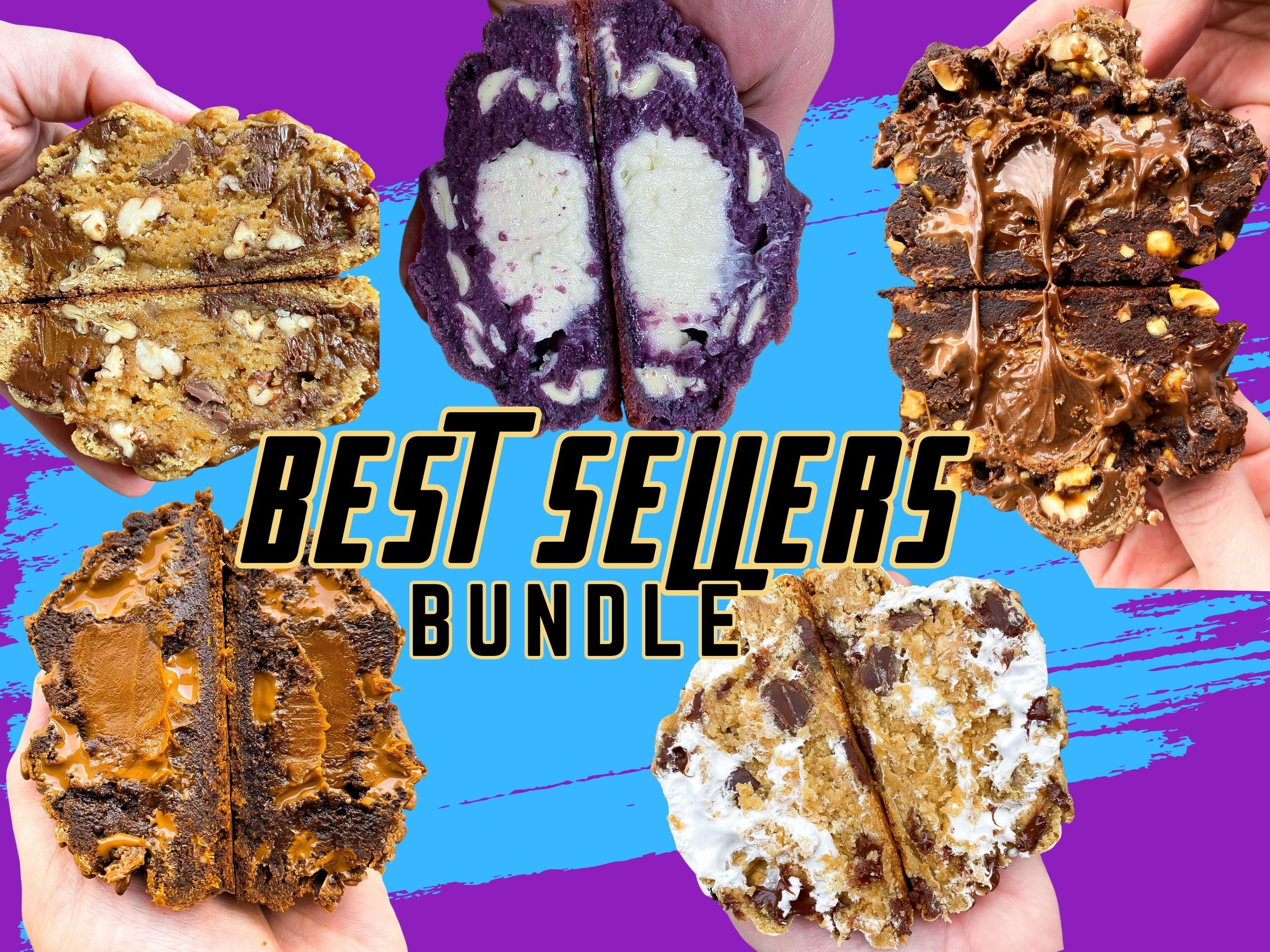 Best Sellers Cookie Recipe Bundle, Gourmet Stuffed Cookies, Bakery ...