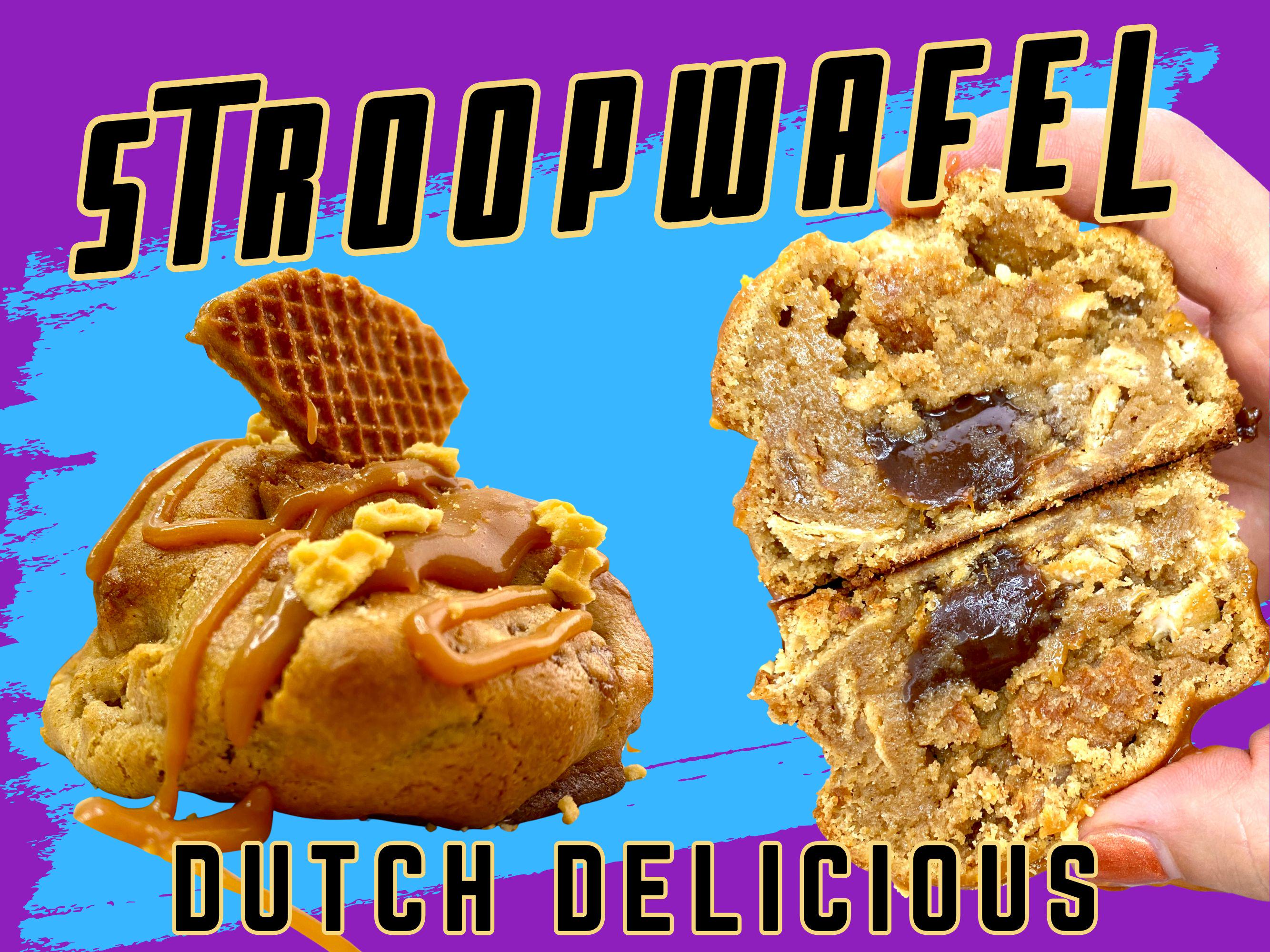Stroopwafel Stuffed Cookie Recipe | Spiced Caramel, Cinnamon, Fall ...