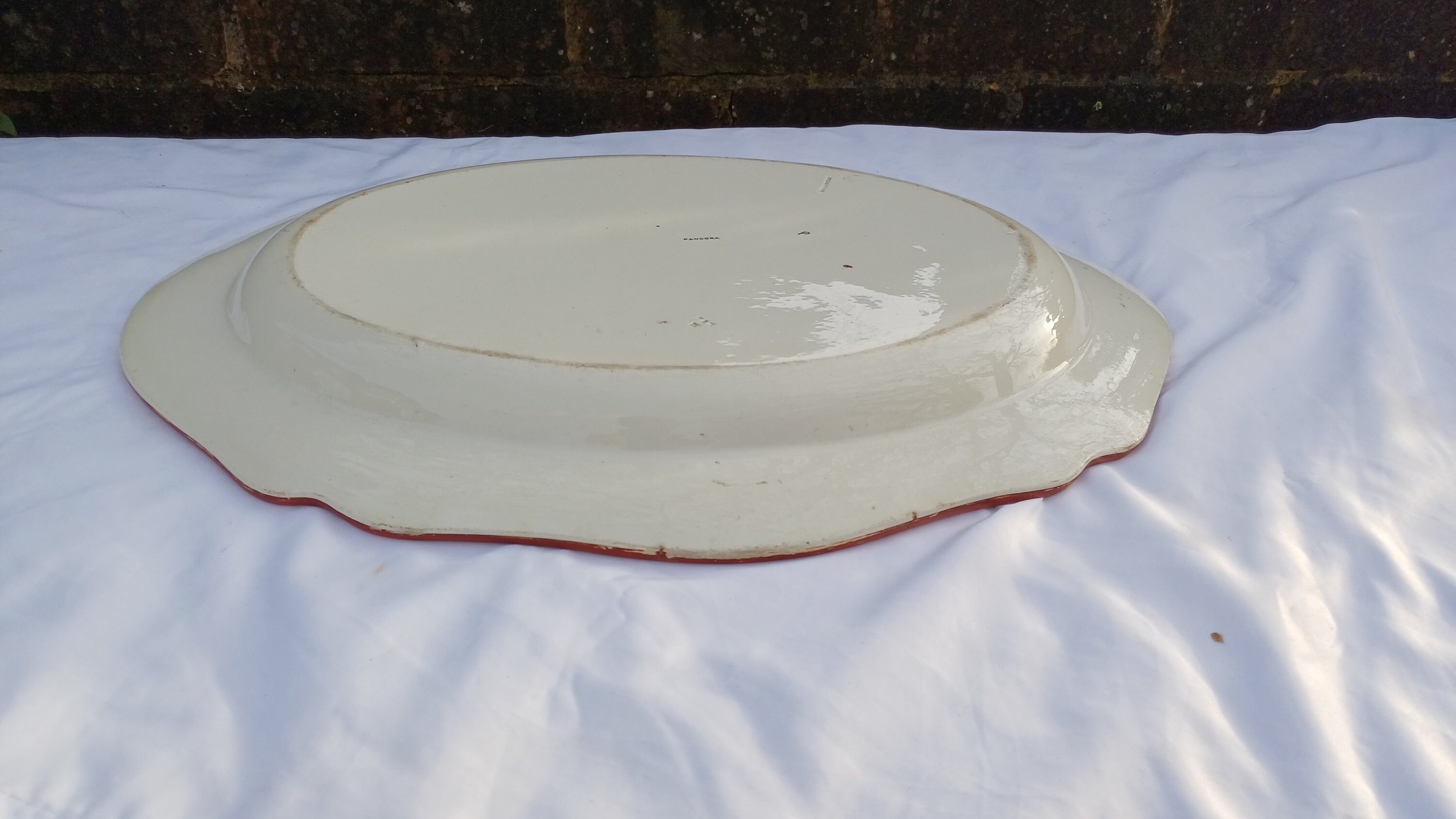 Huge Vintage Victorian Wedgwood Serving Plate Platter Fish Meat or ...