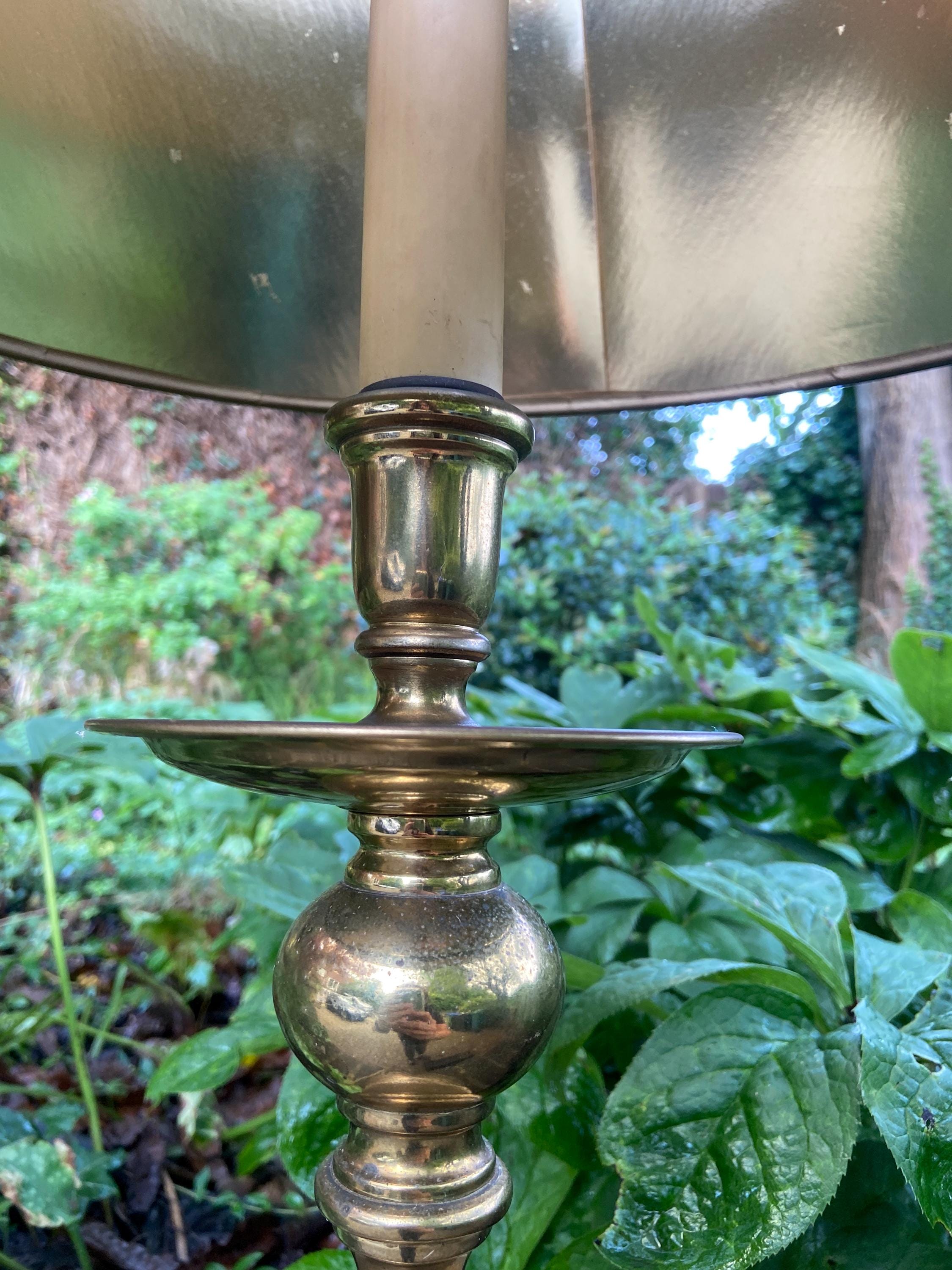 Vintage Large Mock French Empire Bouillotte Style Table Lamp Made by ...