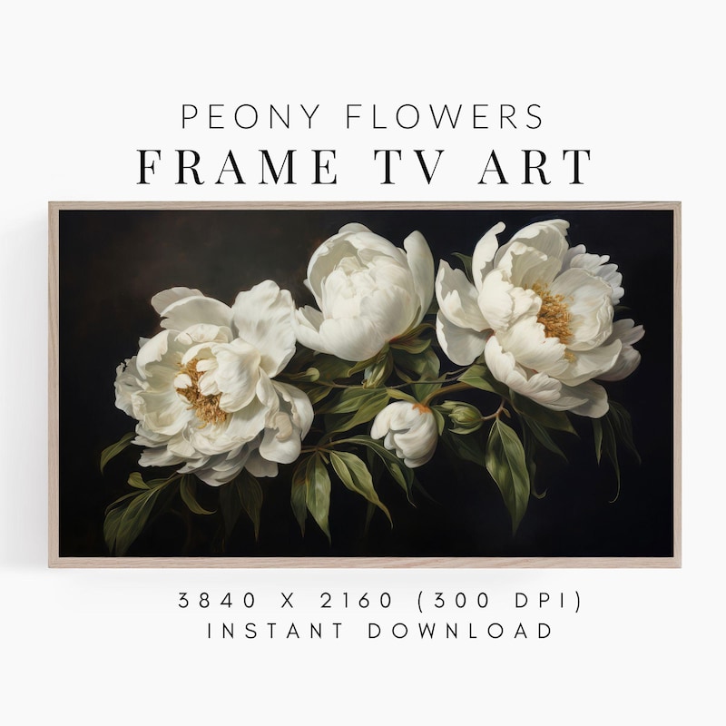 Dark Frame Tv Background - Etsy UK