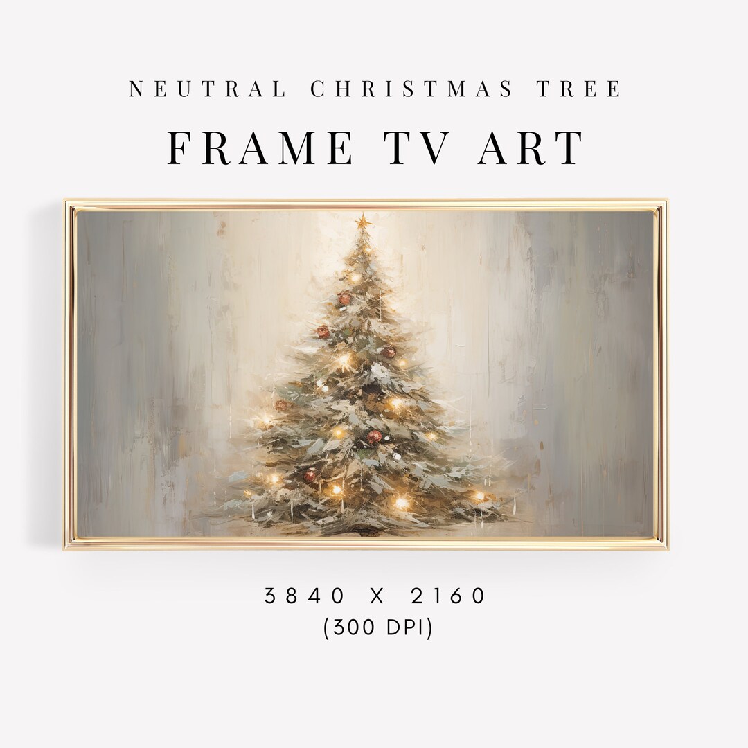 Frame TV Art Christmas, Winter Art for Frame TV, Holiday Christmas ...