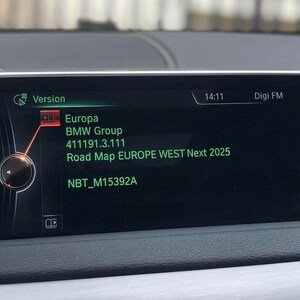 BMW NBT Navigation Map Update Europe NEXT West 2025 - Etsy