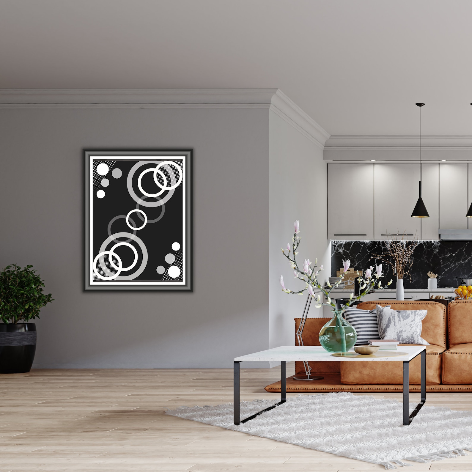 Printable Black and White Premium Aesthetic Wall Design - Etsy