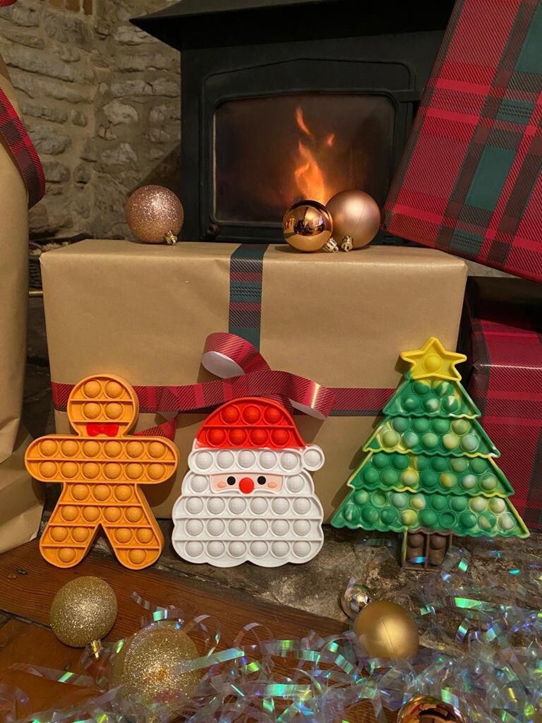 Christmas Fidget Poppers - FREE UK DELIVERY - Festive Fidget Toys ...