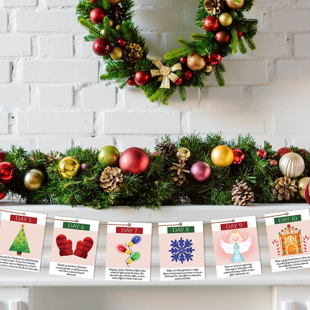 Calendrier de l'Avent de Noël 2025 | Calendrier de l'Avent familial à ...