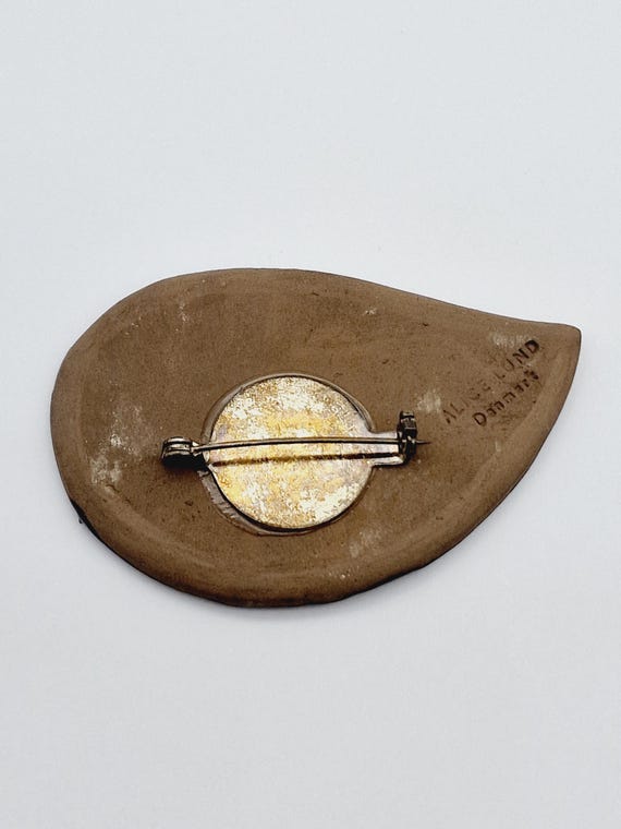 Vintage Alice Lund of Denmark 1960s Ceramic Enamelled… - Gem