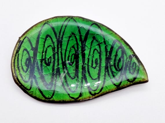 Vintage Alice Lund of Denmark 1960s Ceramic Enamelled… - Gem