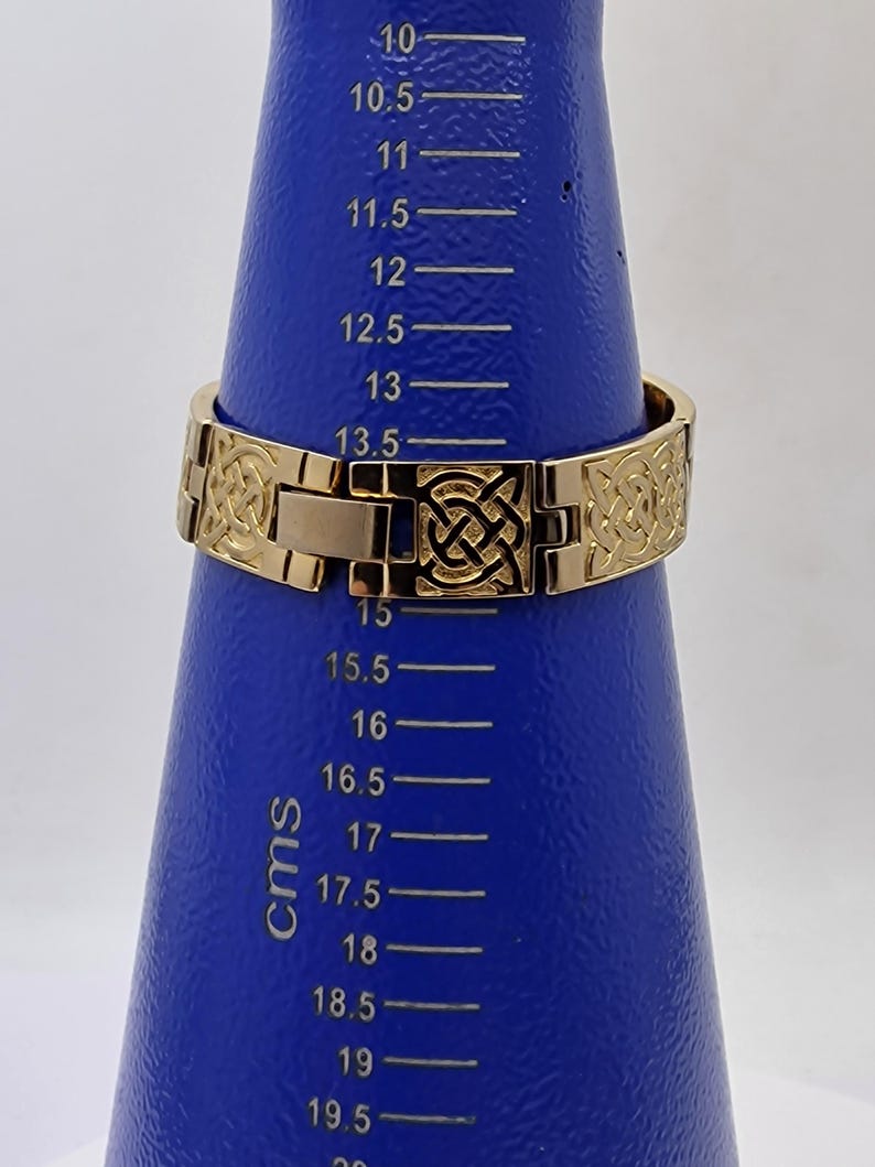 A Cairn Celtic Gold-plated Ladies Quartz Watch With Celtic Knot Design ...