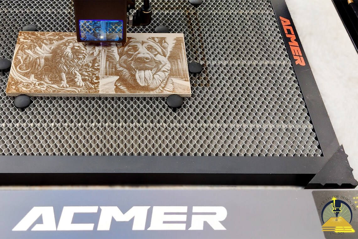Laser Burn PNG 3D Illusion Engrave Laser Ready Lightburn File Digital ...