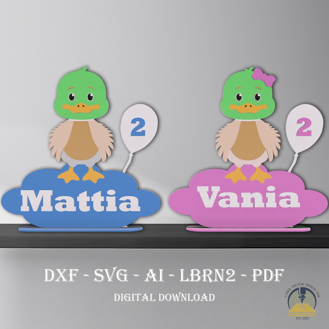 Mallard Duck Farm Animals Stands Personalized Stand - Etsy