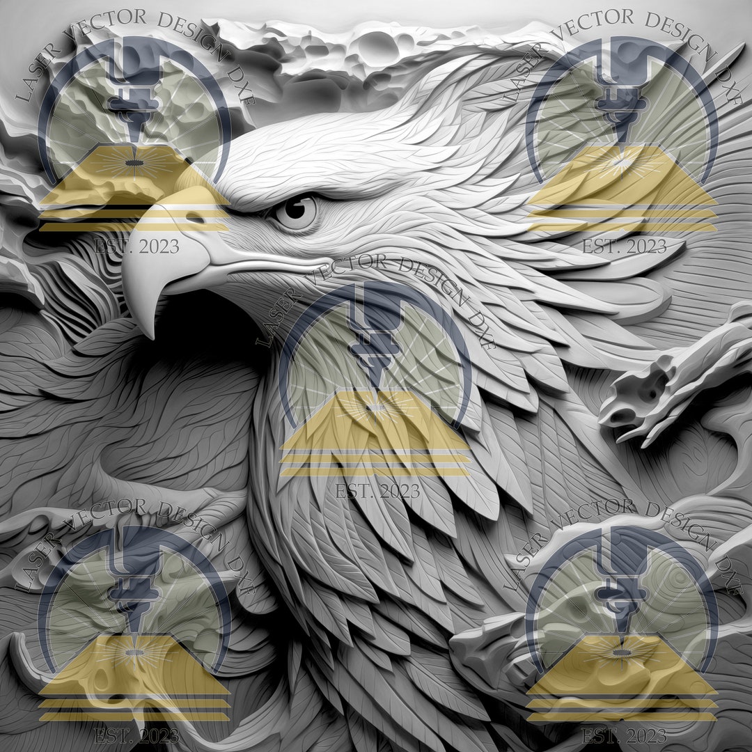 Laser Burn PNG 3D Illusion Engrave Laser Ready Lightburn File Digital ...
