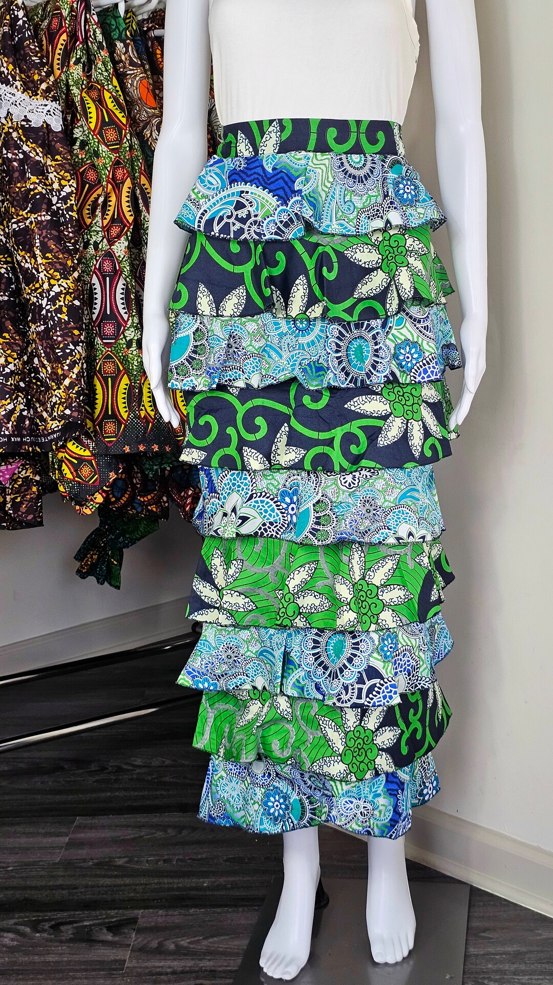 African Print Wonder Skirt | Ankara Skirt - Etsy