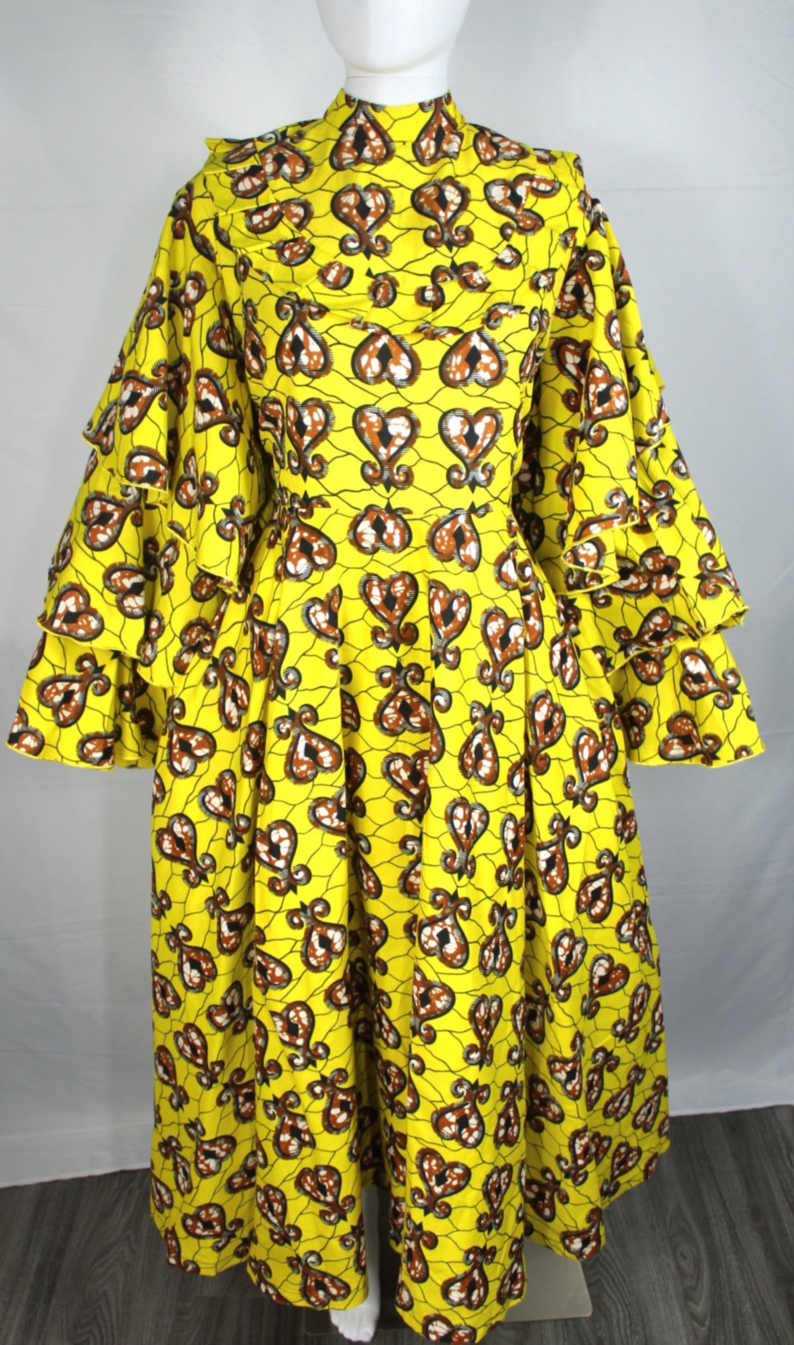 Full Circle Collar Dress XXL - Etsy