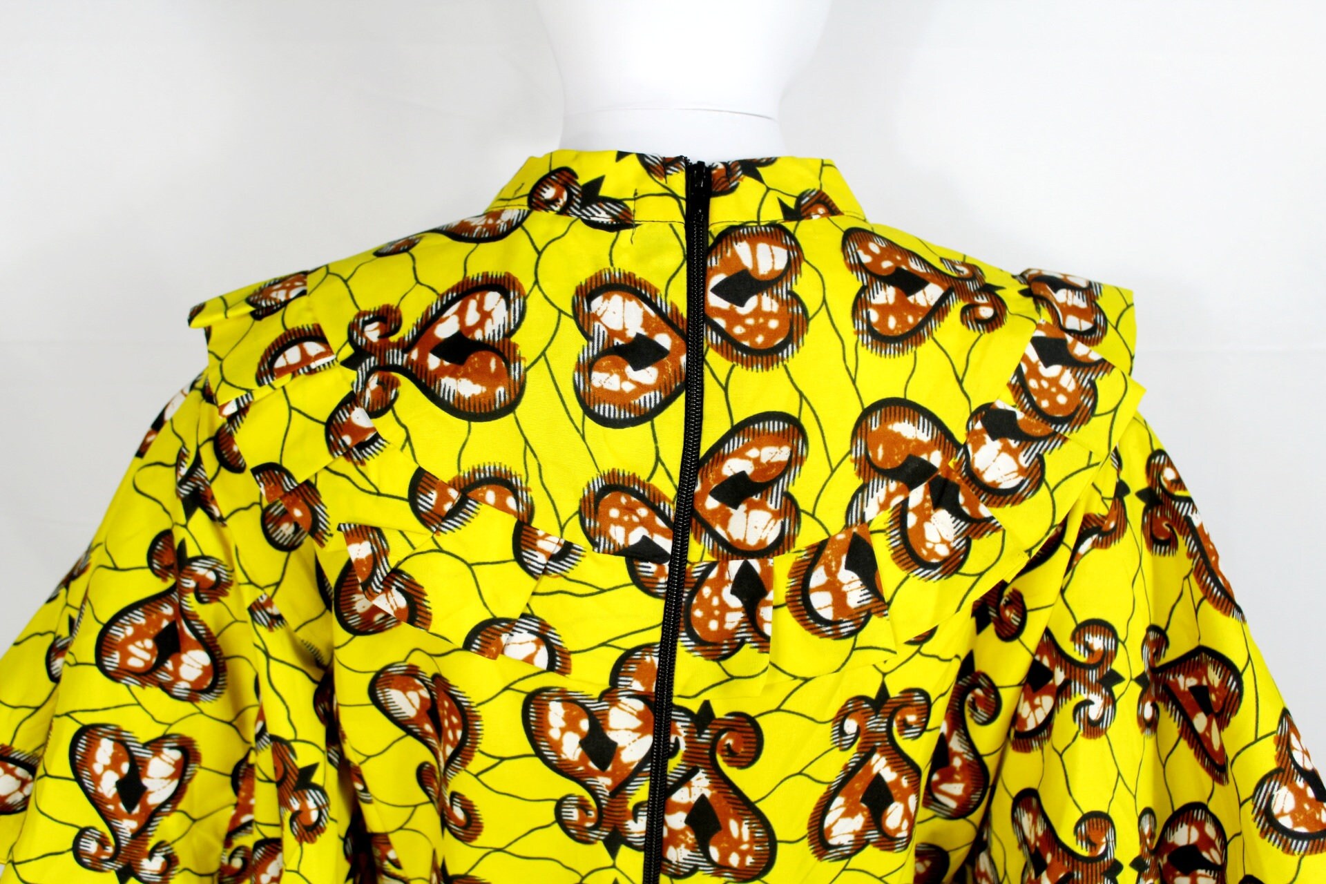 Full Circle Collar Dress XXL - Etsy