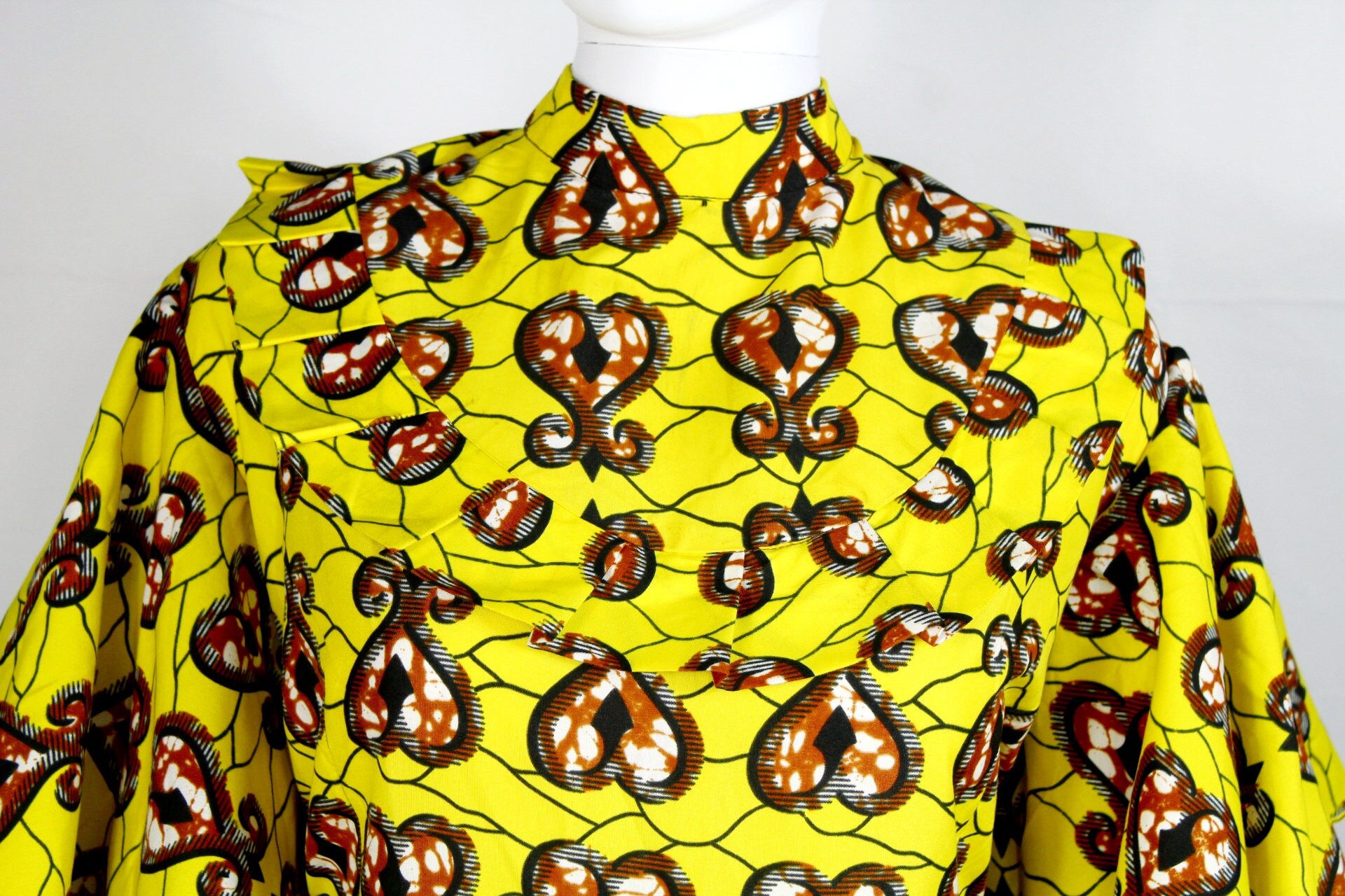 Full Circle Collar Dress XXL - Etsy