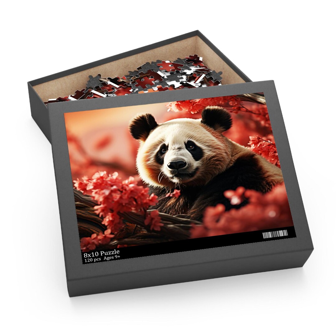 Puzzle Board Game, Panda Pop Jigsaw 120pcs for Family Time, Animal ...