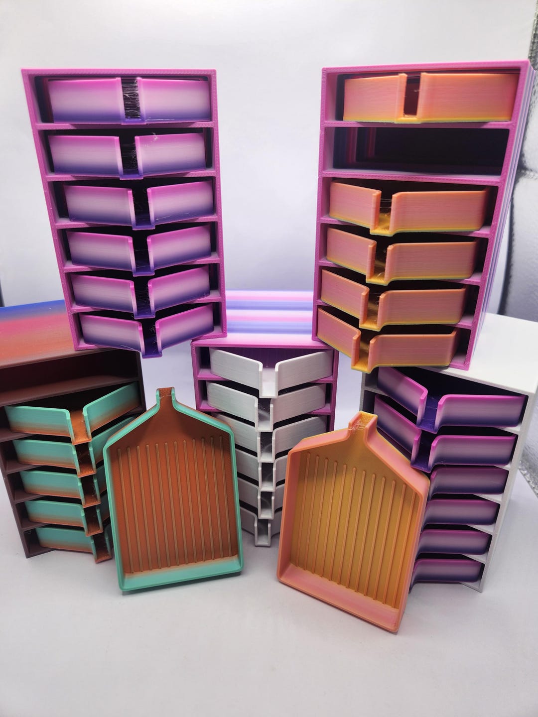 3D Printed - Diamond Art Organiser and Scatter Trays - Etsy UK